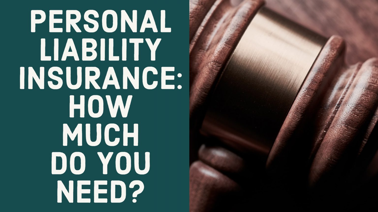 Personal Liability insurance: How Much do you need? - Cronin Insurance ...